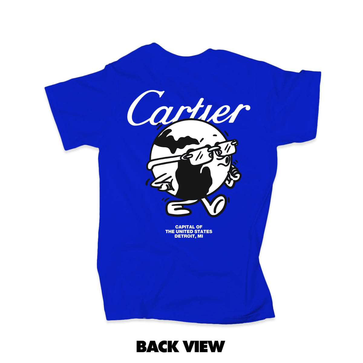 New Carti Blue Tee (Limited Edition) TDL – The Dirt Label
